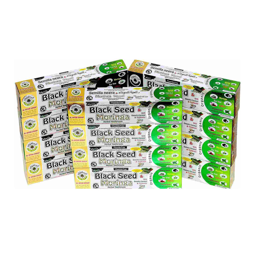 Alriyan Group & Black Seed Moringa Toothpaste – AlRIYAN