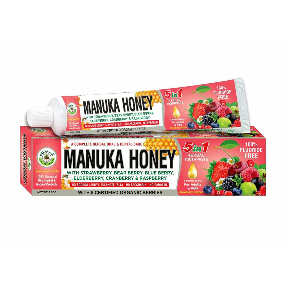 Manuka Honey Herbal Toothpaste – AlRIYAN